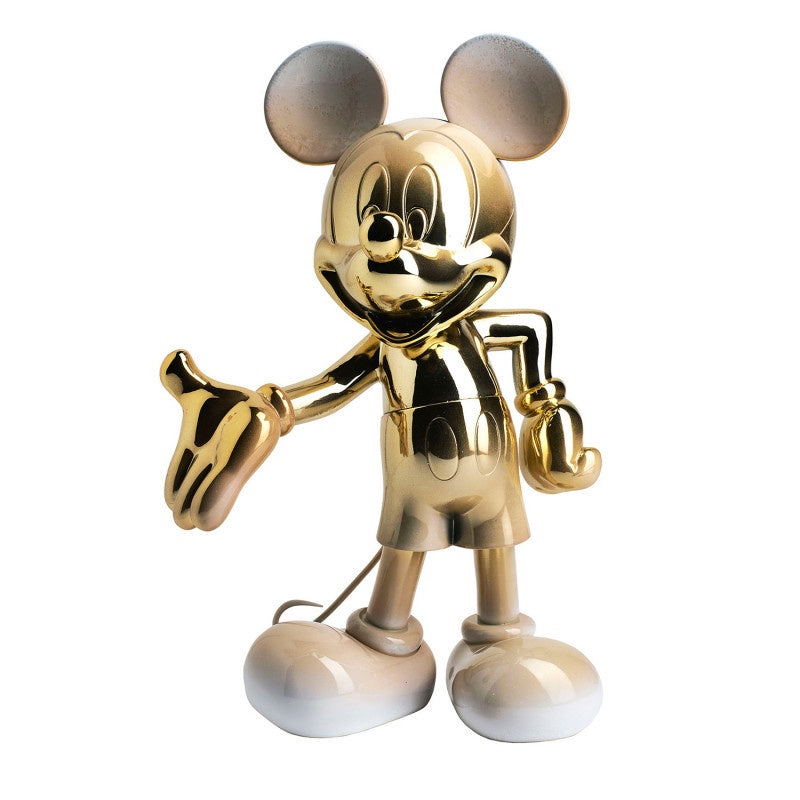 Leblon Deliene - Mickey Welcome Degrade - 30cm - Colour: Chromed Gold ...